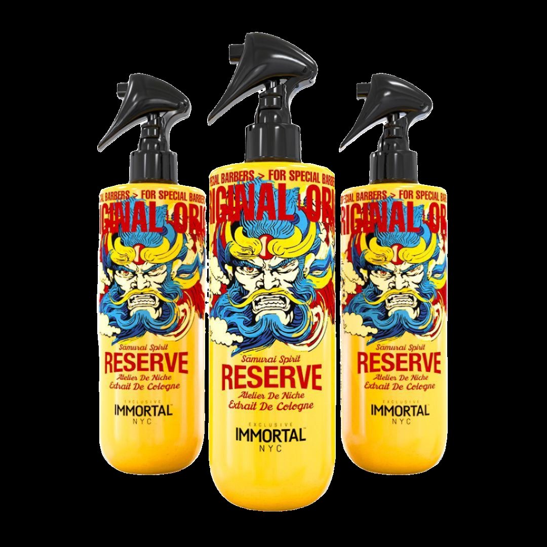 Samurai Aftershave/Cologne – IMMORTAL NYC